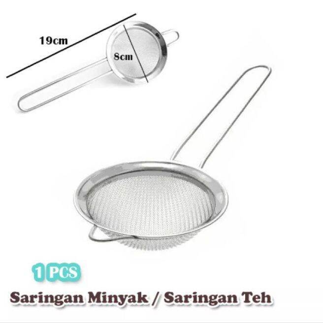 Saringan Ceko 8 CM Kopi Teh Tepung Gula Baking Kue Roti Minyak ...