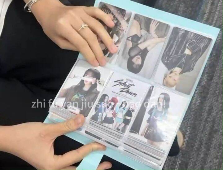 54pcs Set Super Blackpink Photocard Album Lisa Jisoo Rose Jennie Born