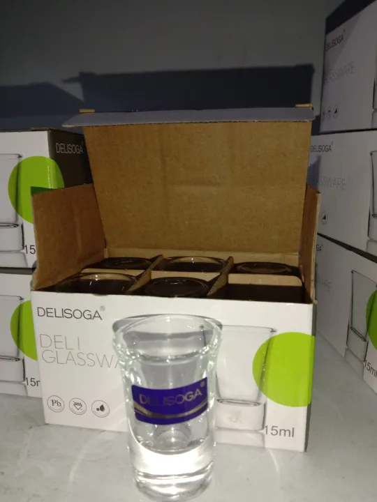 6PCS DELISOGA GLASSWARE | Lazada PH