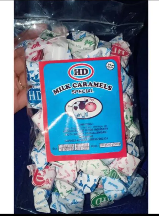 caramels permen susu HD kemasan 200gr | Lazada Indonesia