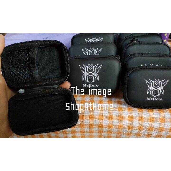 กระเป๋าซิปใส่ถ่าน Mahero แท้ ใส่หูฟัง เหรียญ พวงกุญแจได้หมดเลยจ้าา ...