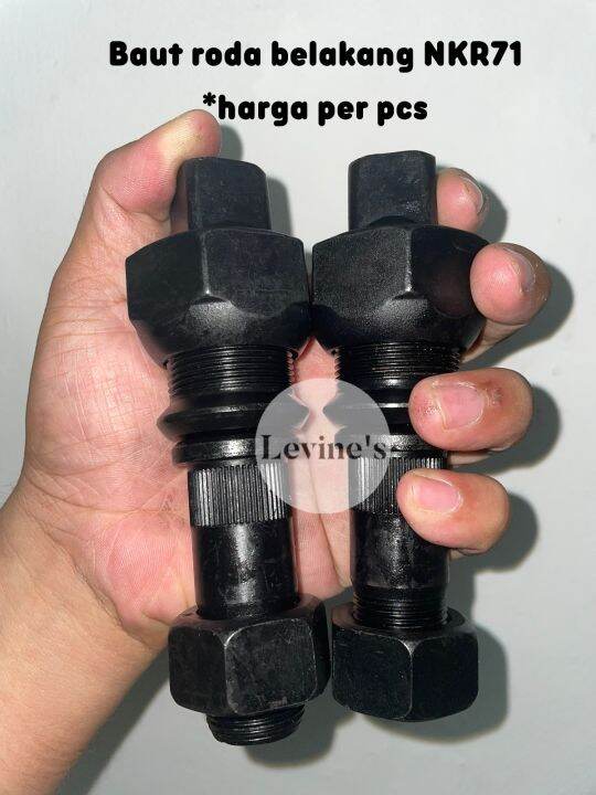 baut roda belakang elf (harga per pcs) / baot rodo nkr71 belakang / hub ...