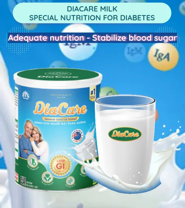 DIACARE MILK 400g Special Nutrition for Diabetes Management (Providea ...