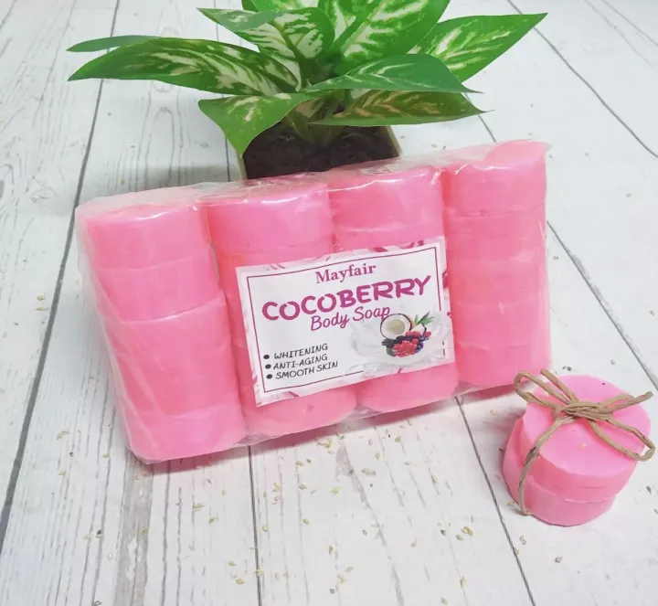 COCOBERRY whitening beauty soap for face and body (20pcs) | Lazada PH