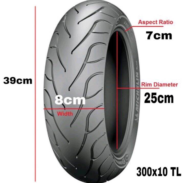 300x10 TUBELESS EBIKE TIRE (1 pc) | Lazada PH