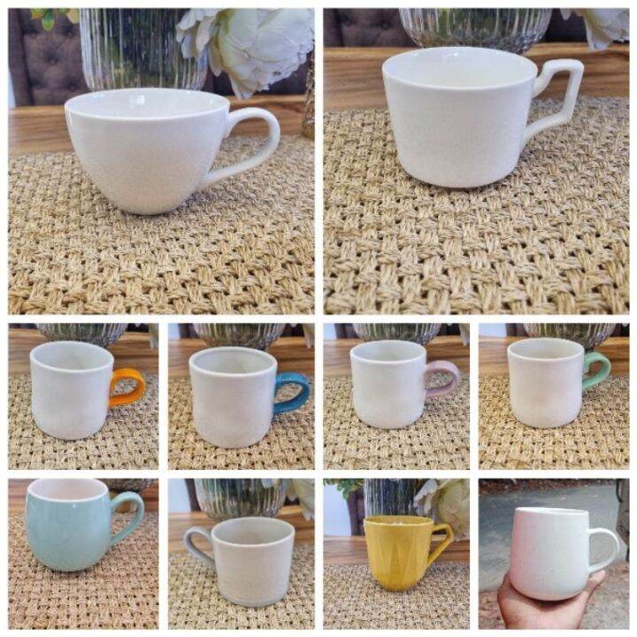Ceramic mugs elegant design | Lazada PH