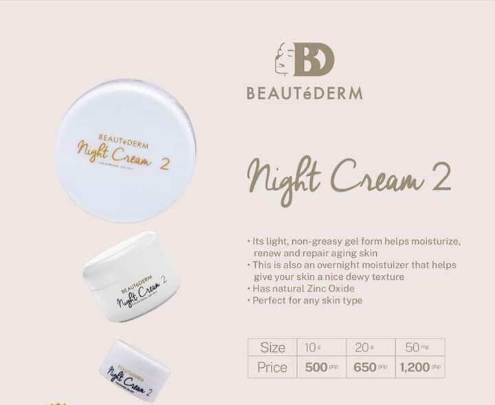 Beautederm Night Cream 2 50g PROMO BUY 1 TAKE 1 | Lazada PH
