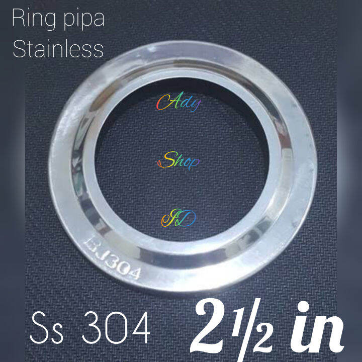 Ring pipa stainless Ss 304 ukuran 2½ in | Lazada Indonesia