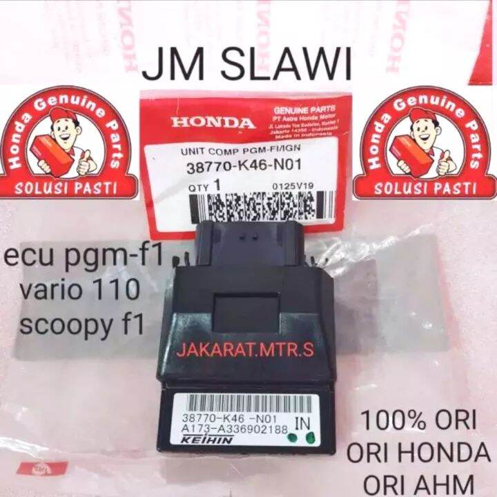 Ecu supra x 125 f1 asli ahm segel ahm 38770 K46 N01 | Lazada Indonesia