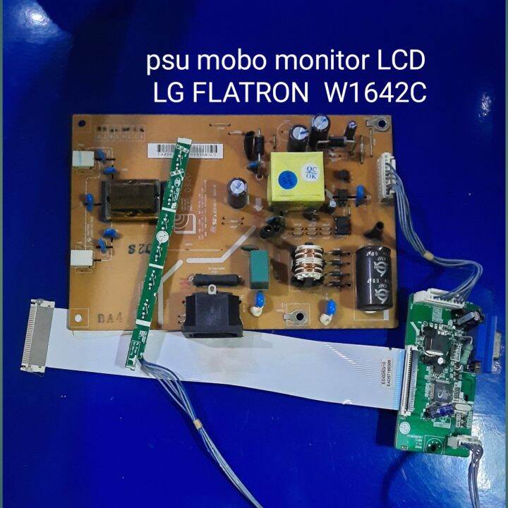 psu mobo monitor LCD LG FLATRON W1642C -PF | Lazada Indonesia