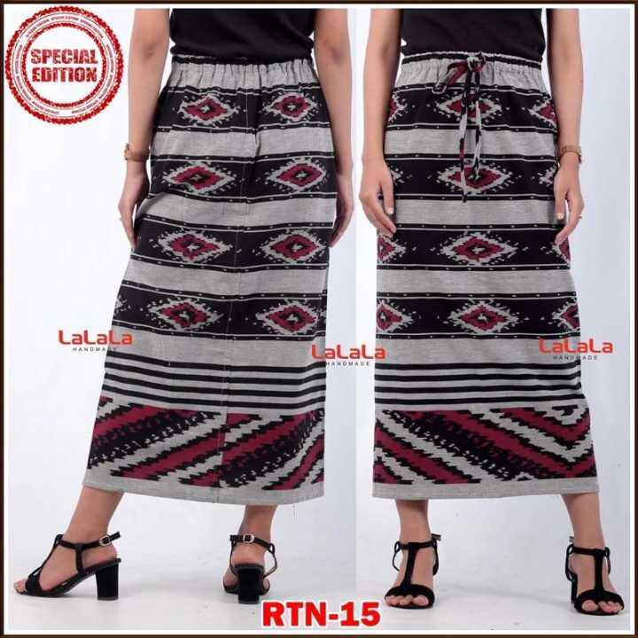 ROK TENUN ETNIK MOTIF, PAPUA, NTT, SULAWESI, KALIMANTAN DLL | Lazada ...