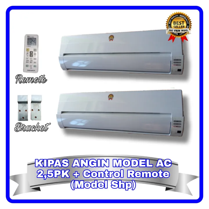 Kipas Angin Model AC 2,5pk + Pakai Remote (Model Shp) | Lazada Indonesia