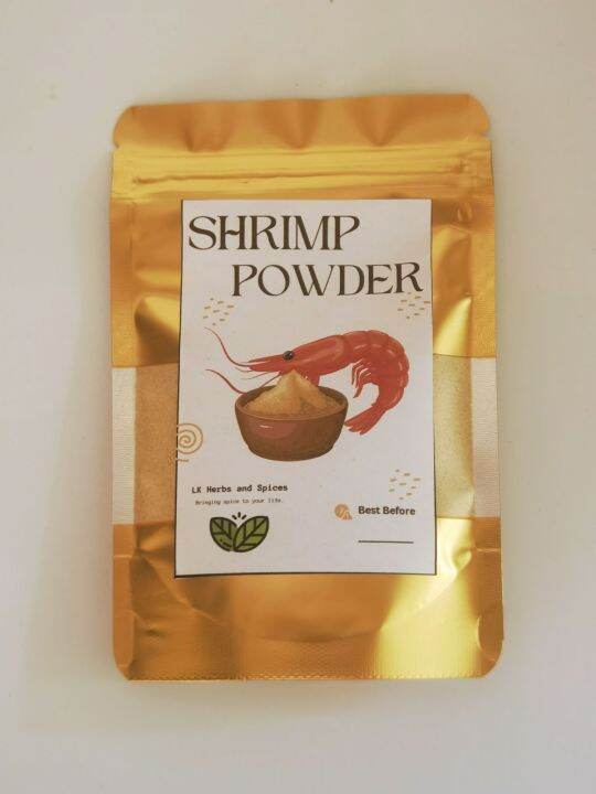 SHRIMP POWDER BY LK HERBS AND SPICES (50g) | Lazada PH