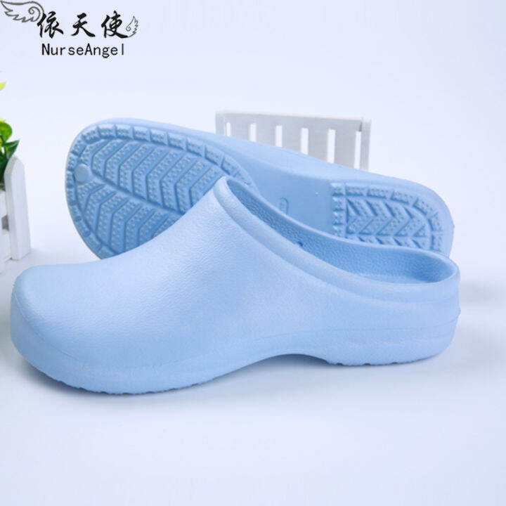Operating Room Slippers Female Non Slip Nurse Doctor Work Baotou ...