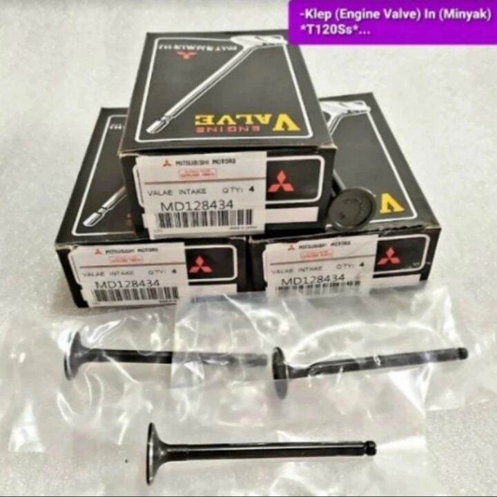 VALVE ENGINE IN/EX KLEP MINYAK API COLT T120SS KARBURATOR 4G17 | Lazada ...