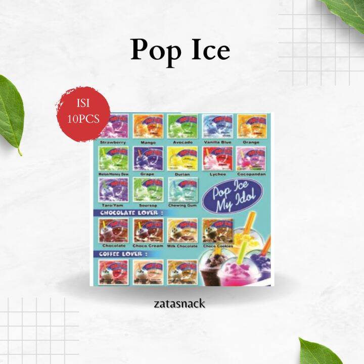 Pop ice All Varian | Lazada Indonesia