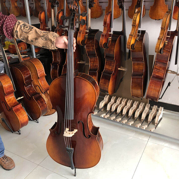 Youyue Handmade Cello Beginner Examination Professional Cello Solid ...