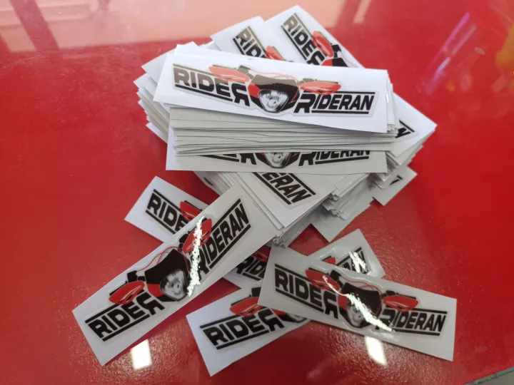 Customized Vloggers logo High Quality Waterproof Printed sticker ...