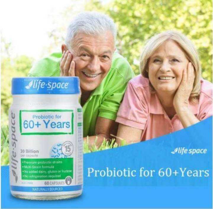 Life Space 60+Probiotics 60s | Lazada.co.th