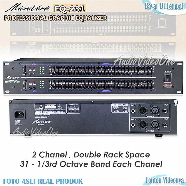 Equalizer Microverb Eq 231 Original | Lazada Indonesia