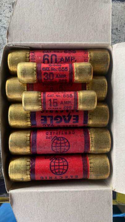 Eagle electric cartridge fuse 15 30 60 amps | Lazada PH