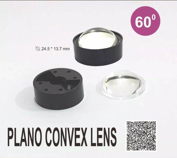 LENSA LED PLANO CONVEX LENS 60 DERAJAT HPL | Lazada Indonesia
