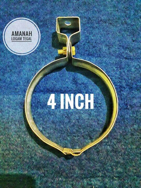hanger clamp/klem gantung pipa 4 inch | Lazada Indonesia