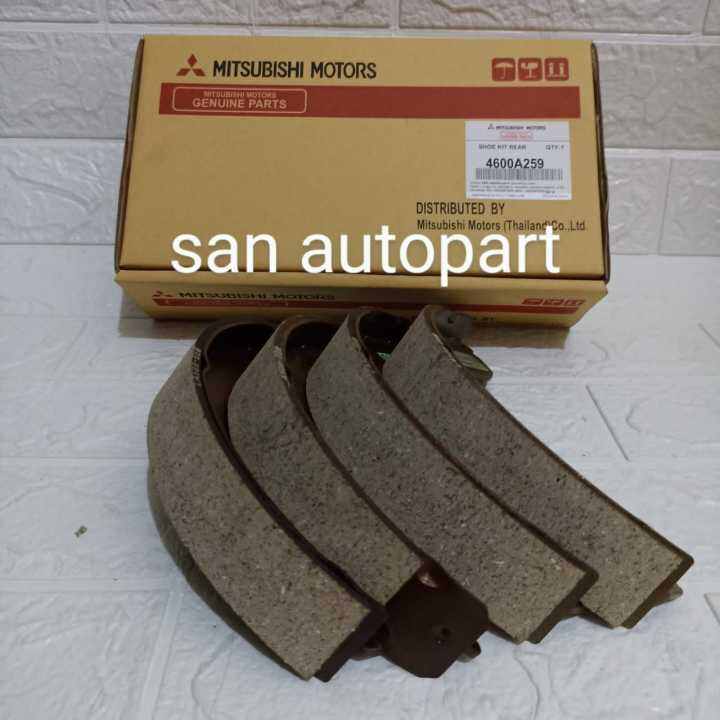 Brake Shoe rear kampas rem belakang Mitsubishi Xpander Expander 1set | Lazada Indonesia