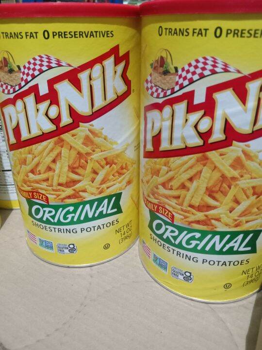 PIKNIK POTATO ORIGINAL SHOESTRING 396GRMS | Lazada PH