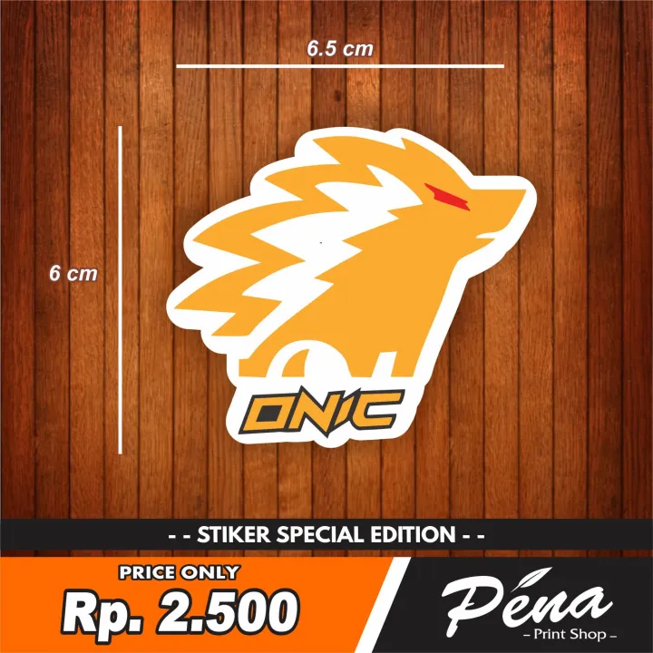 Sticker Sticker Onic Olympus Gaming | Lazada Indonesia