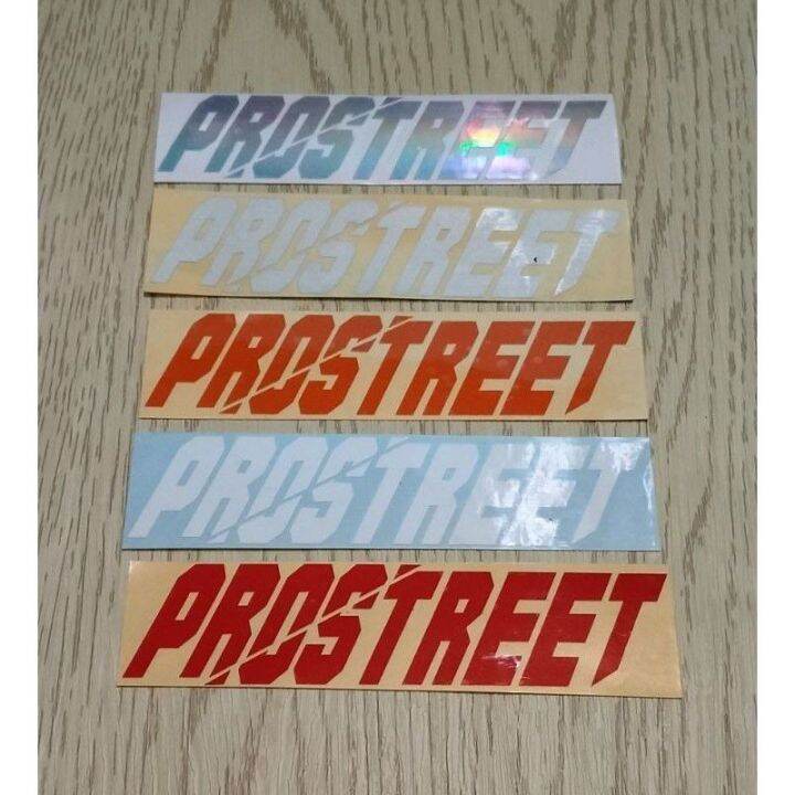 sticker prostreet part 2 | Lazada Indonesia