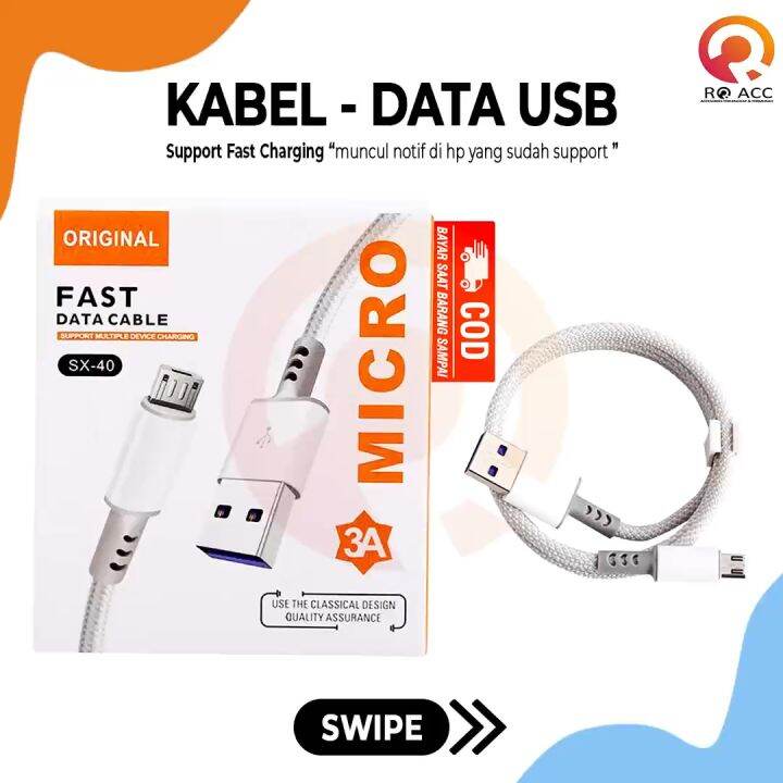 [RO ACC] KABEL DATA CHARGER USB MICRO / TIPE TYPE C / IOS 3IN1 FAST ...