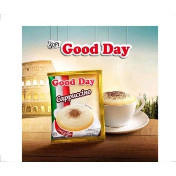 GOOD DAY CAPPUCCINO ISI 10 SACHET PER SACHET 25 GRAM | Lazada Indonesia