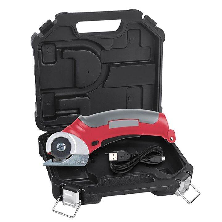 Fabric Rechargeable Electric Scis-sors Wireless Battery Cutter Cloth ...