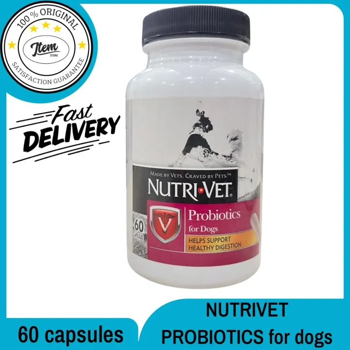 Nutrivet Probiotics Capsules | Lazada PH