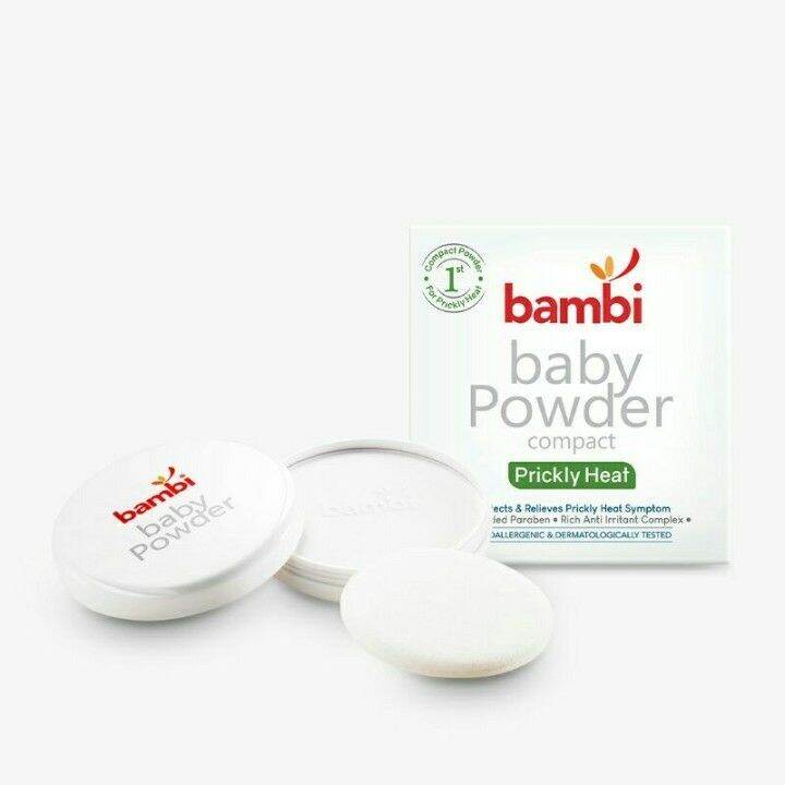 Bambi Baby Compact Powder Prickly Heat | Lazada Indonesia