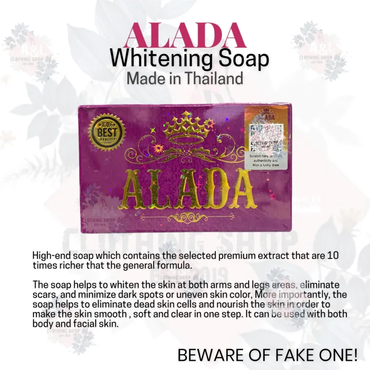 A LA DA WHITENING SOAP ORIGINALLY FROM THAILAND | Lazada PH