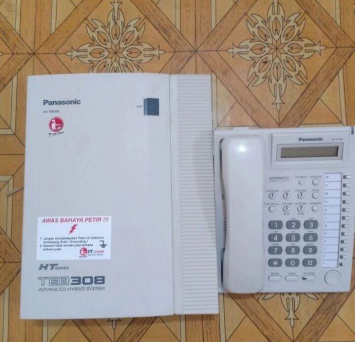 Pabx Panasonic 3 line 8 extension | Lazada Indonesia