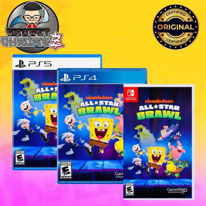 Nickelodeon All Star Brawl | PS5 / PS4 / Nintendo Switch | BRANDNEW ...