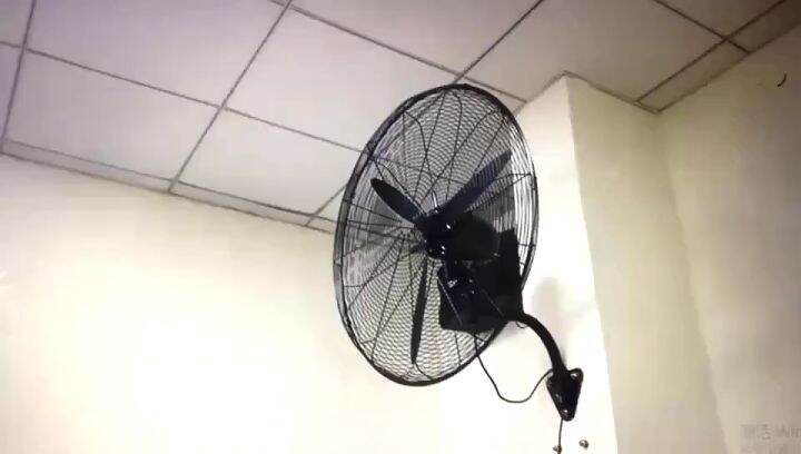 180w High-Power 22 Inch Industrial Kipas Dinding Wall Mounted Fan, High ...
