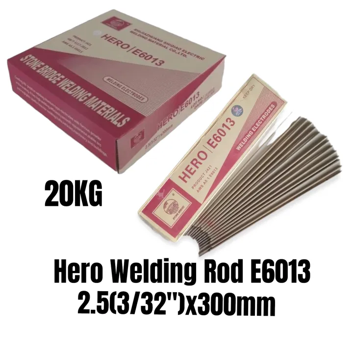 Hero Welding Rod E6013 ll Welding Electrode ll 20KG ll (2/32")x300 ...