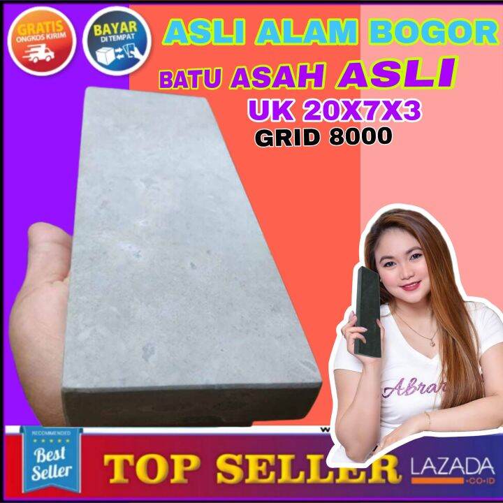 Batu Asahan Batu Alam Asli Batu Asah Golok Super Tajam Asahan Golok ...