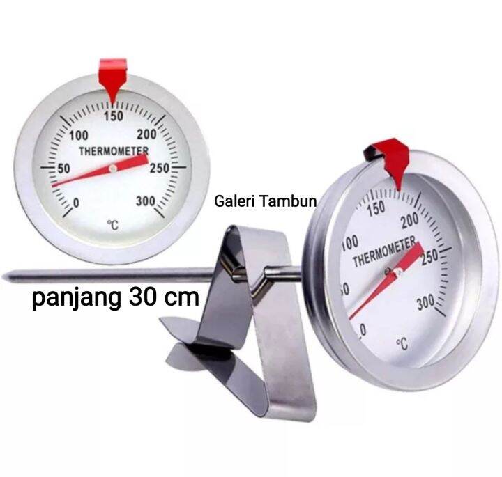 THERMOMETER MASAK MEKANIK THERMOMETER MINYAK GORENG BBQ SERBAGUNA ...