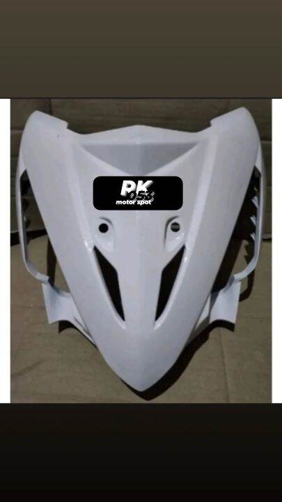 tameng dada panel depan motor honda revo lama old warna putih. | Lazada ...