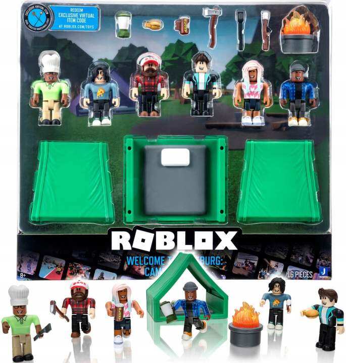 พร้อมส่ง Roblox Action Collection - Welcome to Bloxburg: Camping Crew ...