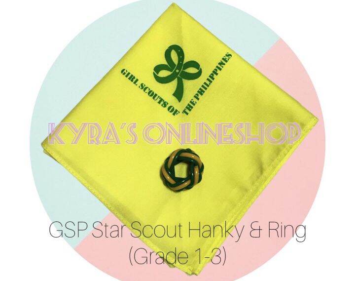 GSP Star Scout Hanky & Ring Set (Grade 1-3) | Lazada PH