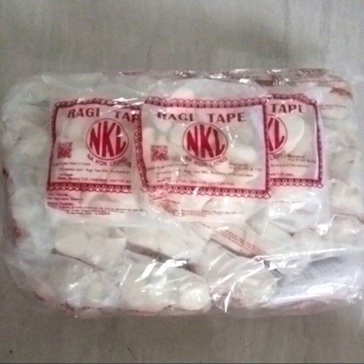 Ragi Tape Harum Manis Ragi Tape NKL Harga 1 Bal Isi 25 Bungkus | Lazada ...