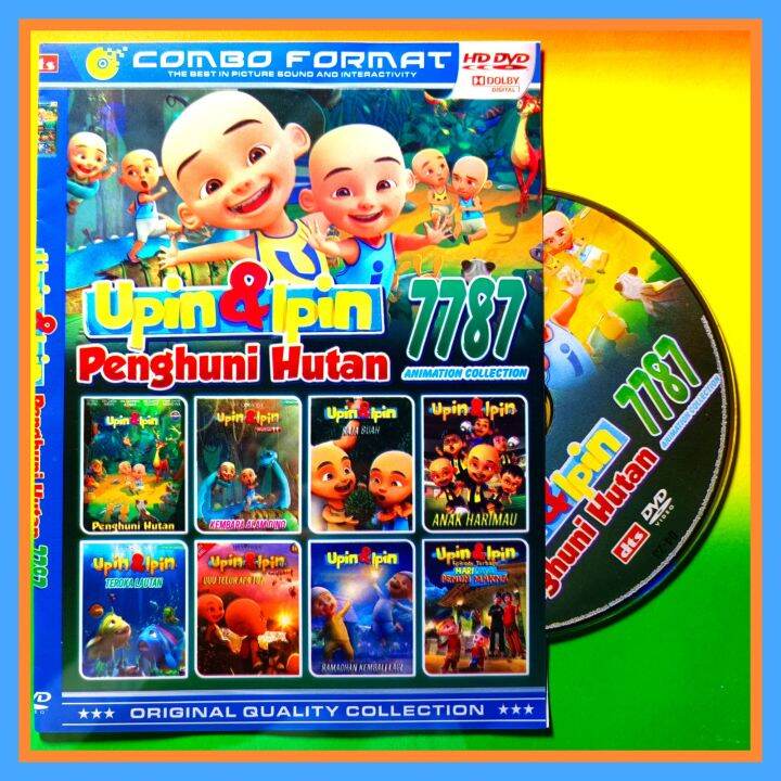 KASET DVD KARTUN ANAK KOLEKSI UPIN & IPIN VOLUME TERBARU 7787. | Lazada ...