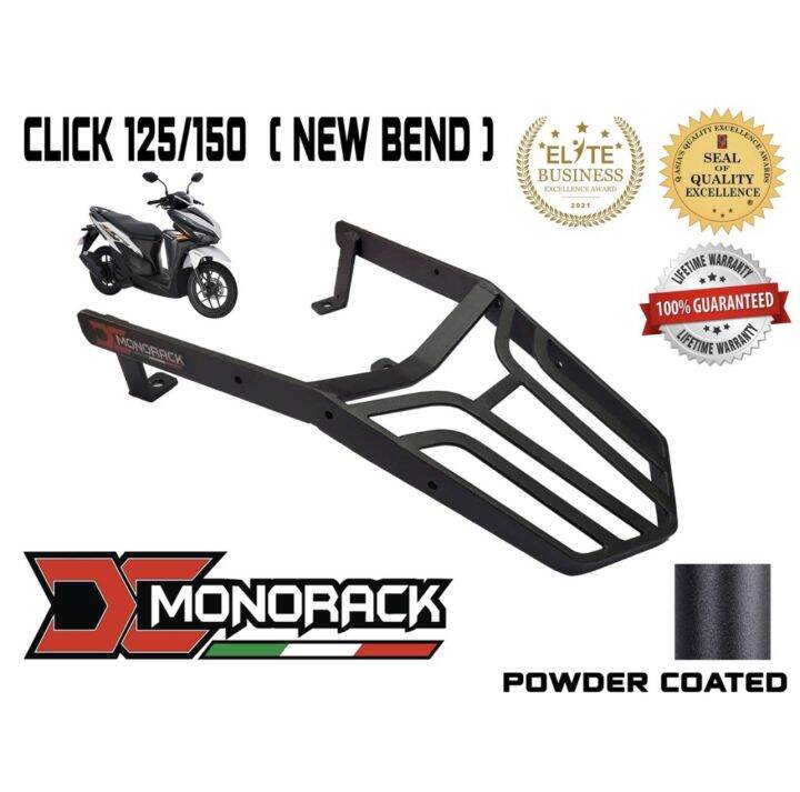 DC monorack honda click 125 / 150 for v1, v2 & v3 top box bracket ...