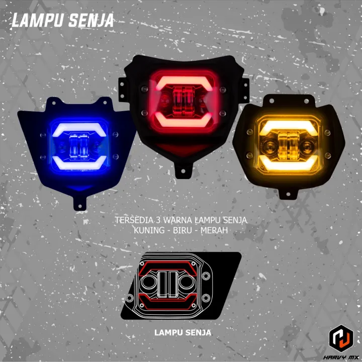 LAMPU DAYMAKER HRV KLX / CRF / WR 155 | Lazada Indonesia